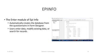 Softwares in Epidemiology | PDF