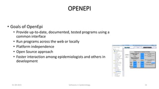 Softwares in Epidemiology | PDF