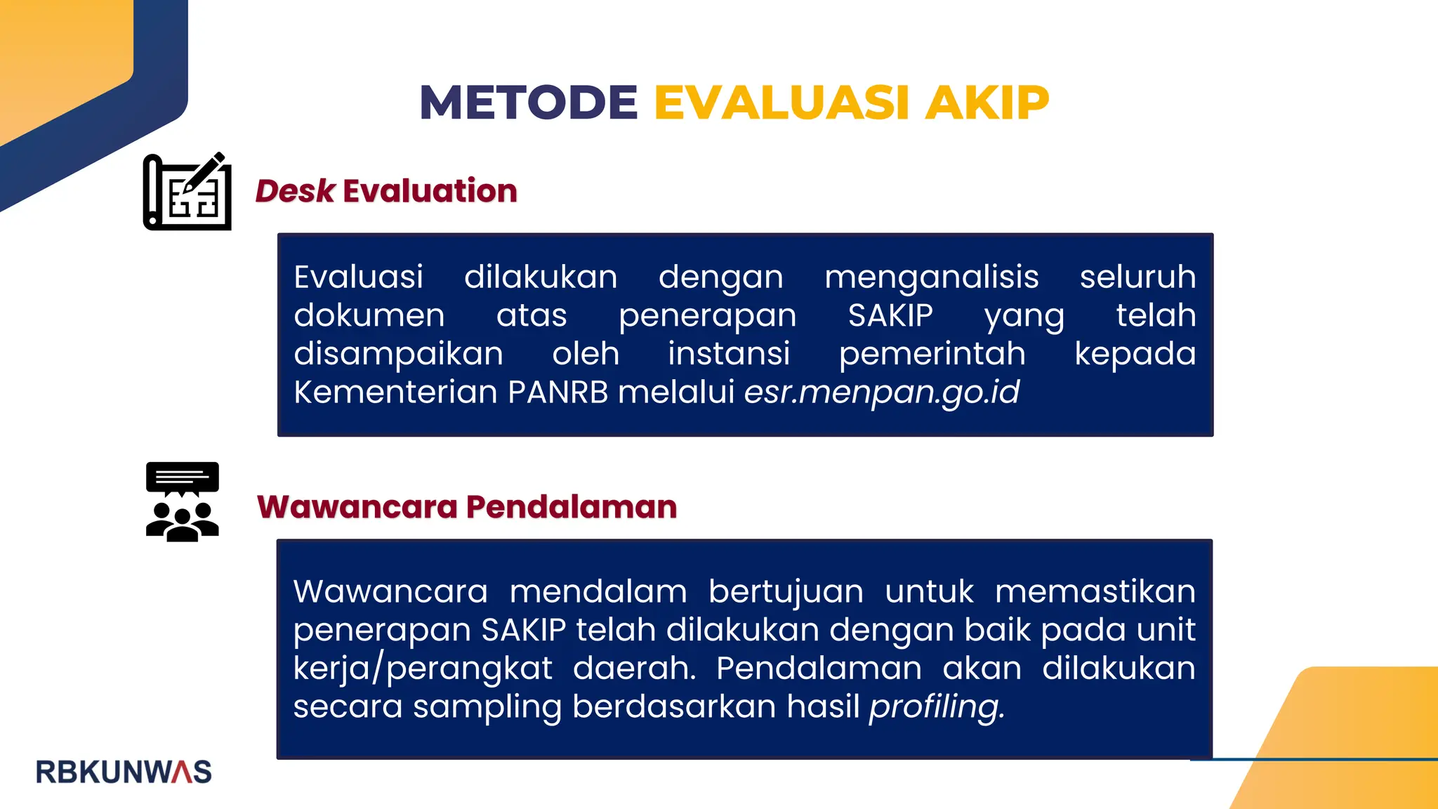 Materi Umum Evaluasi SAKIP untuk kementerian | PDF