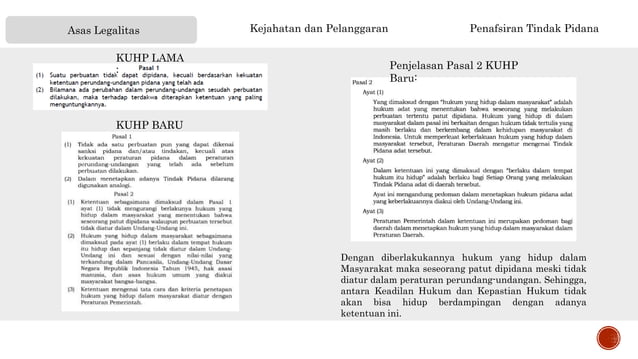 20230812 - DSLA - Perbandingan KUHP Lama dan Baru.pptx