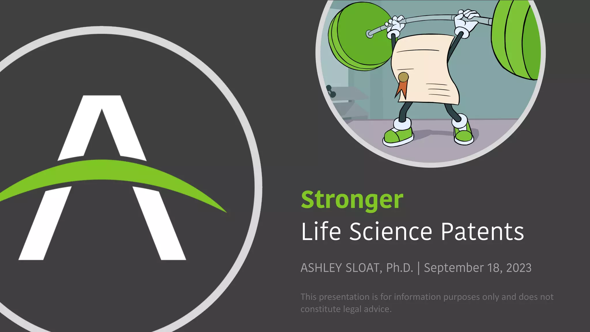 Stronger Life Science Patents (MichBio) | PDF