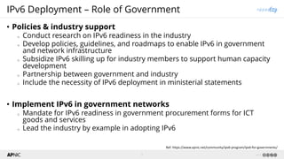 VNIX-NOG 2023: IPv6 Deployment in government networks | PDF | Computer Networking | Computing
