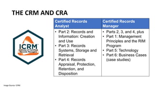 20231005 ARMA San Diego RIM-IG Certifications and the Path to ...