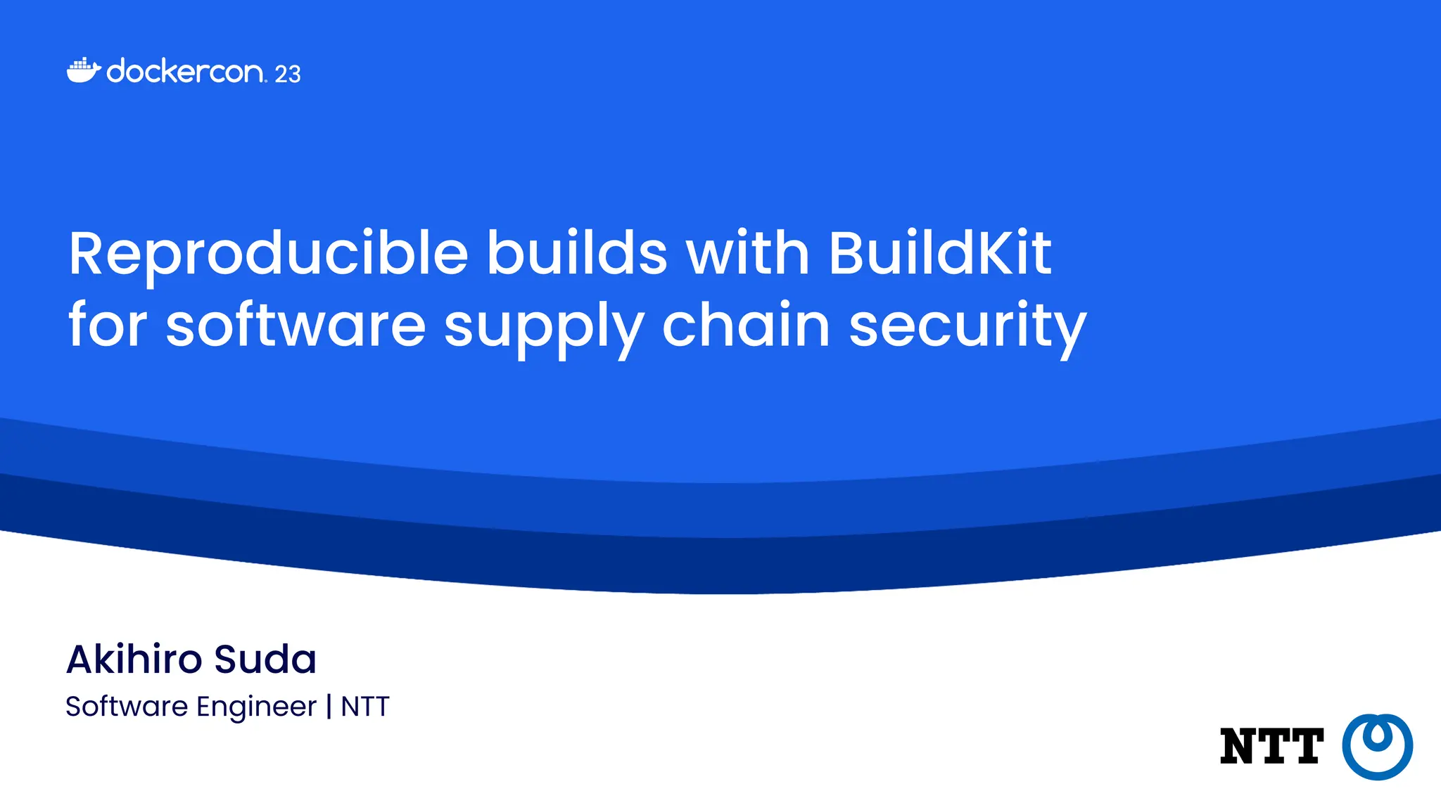 [DockerCon 2023] Reproducible builds with BuildKit for software supply chain security | PDF ...