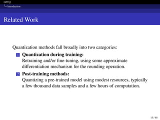 GPTQ: Accurate Post-Training Quantization for Generative Pre-trained ...