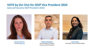 20231024 ISSIP ambassadors annual call.pptx