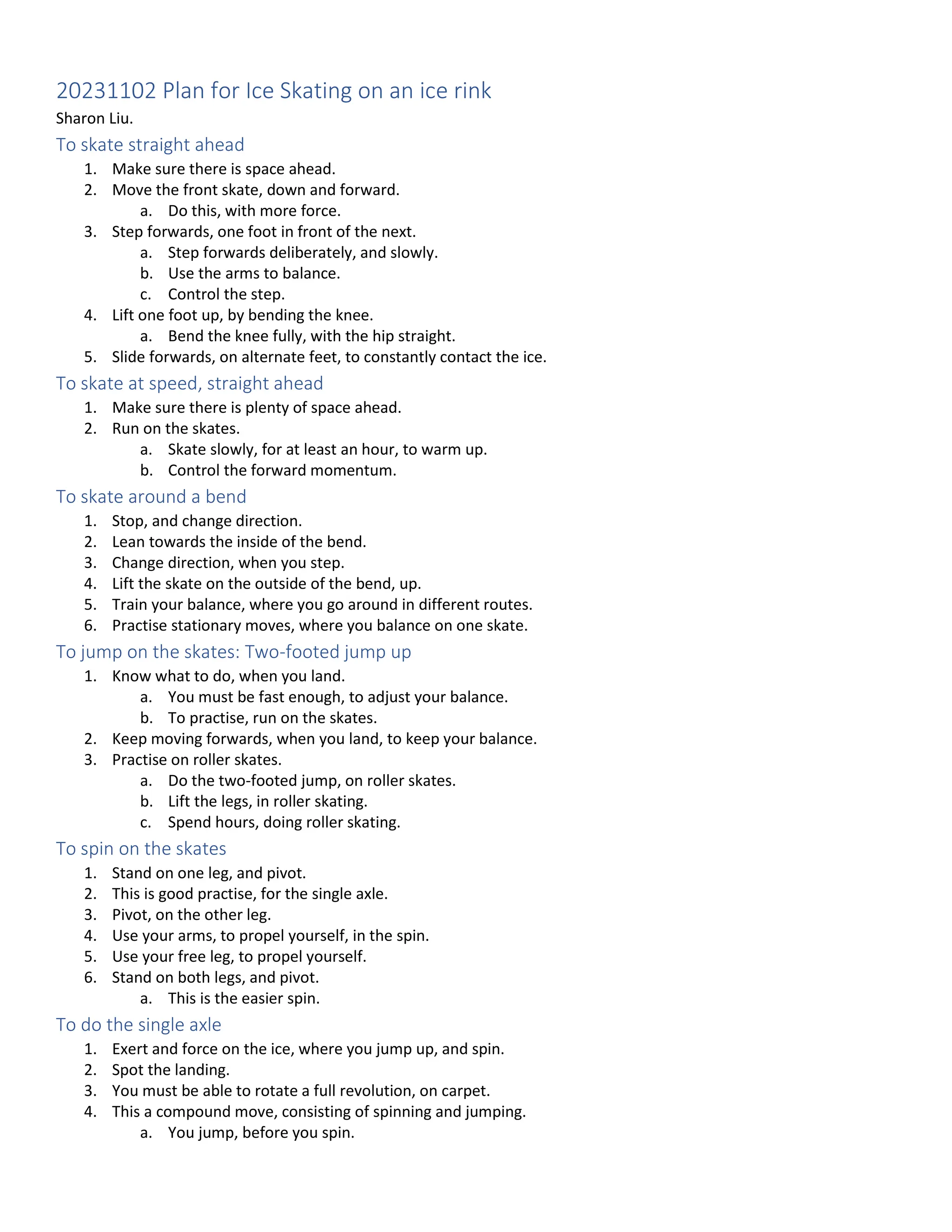 20231102 Plan for Ice Skating.docx