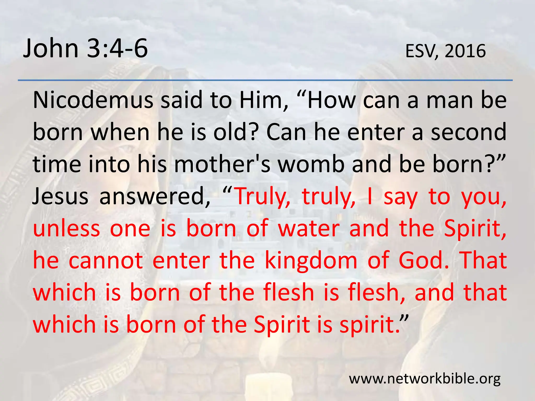 Jesus Nicodemus And The Exodus Ppt