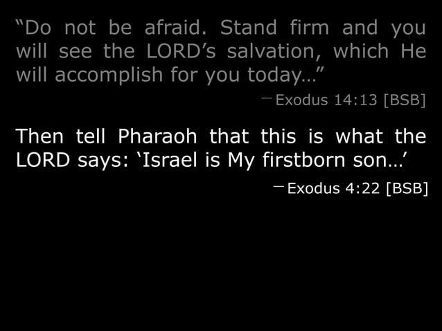 Jesus Nicodemus And The Exodus Ppt