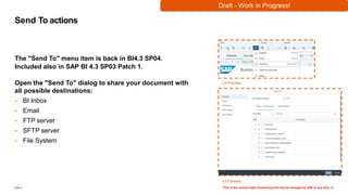 SAP BusinessObjects BI 4.3 | PDF
