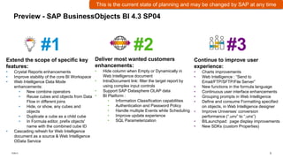 SAP BusinessObjects BI 4.3 | PDF