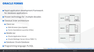 Modernization options for Oracle Forms applications | PDF