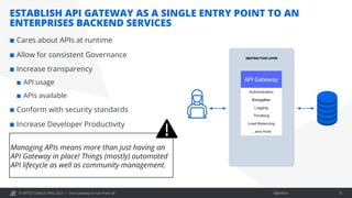One Gateway to Rule them All: Building a Federated API Management ...
