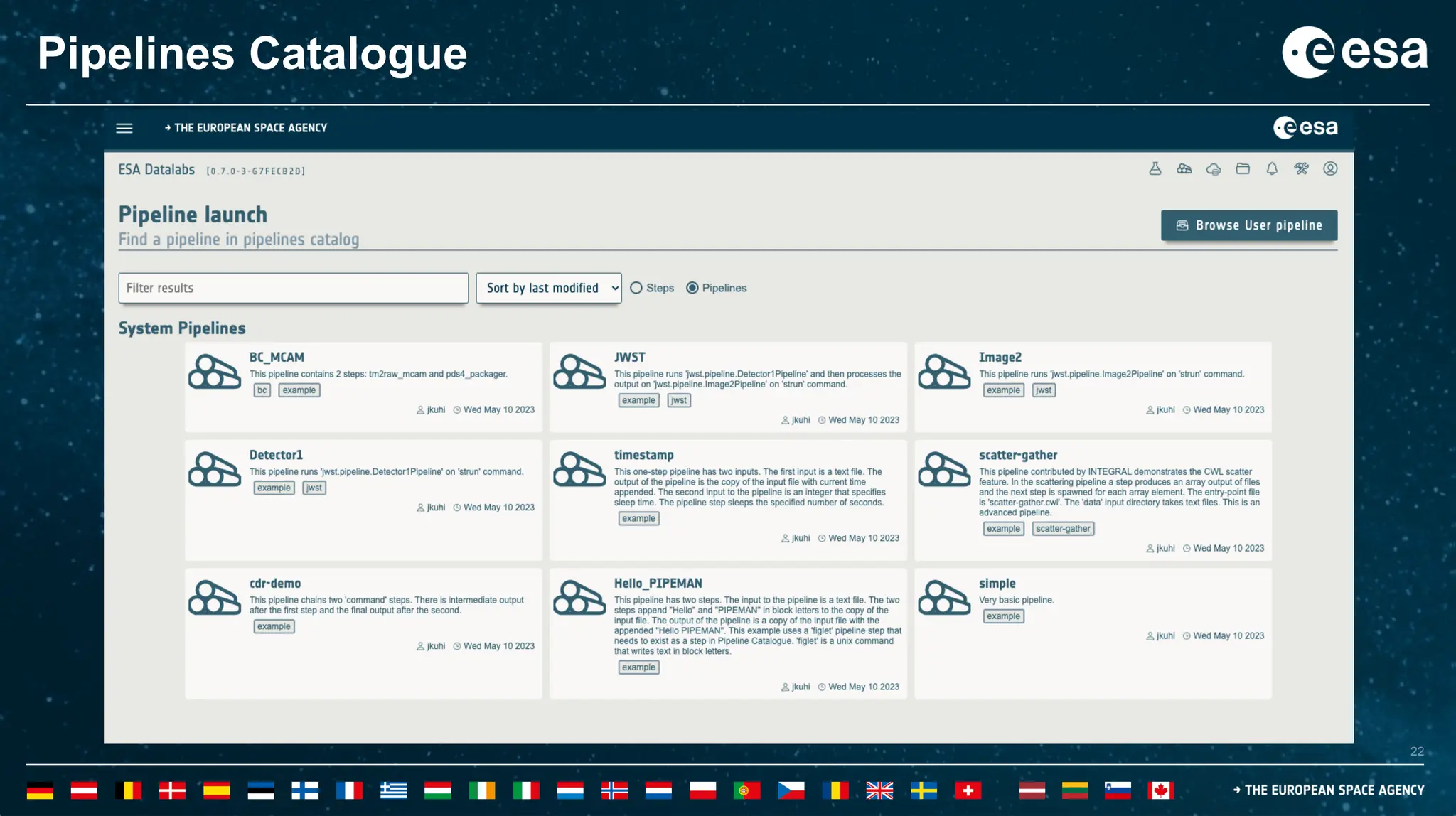 Pablo Gomez - Solving Large-scale Challenges with ESA Datalabs | PPT