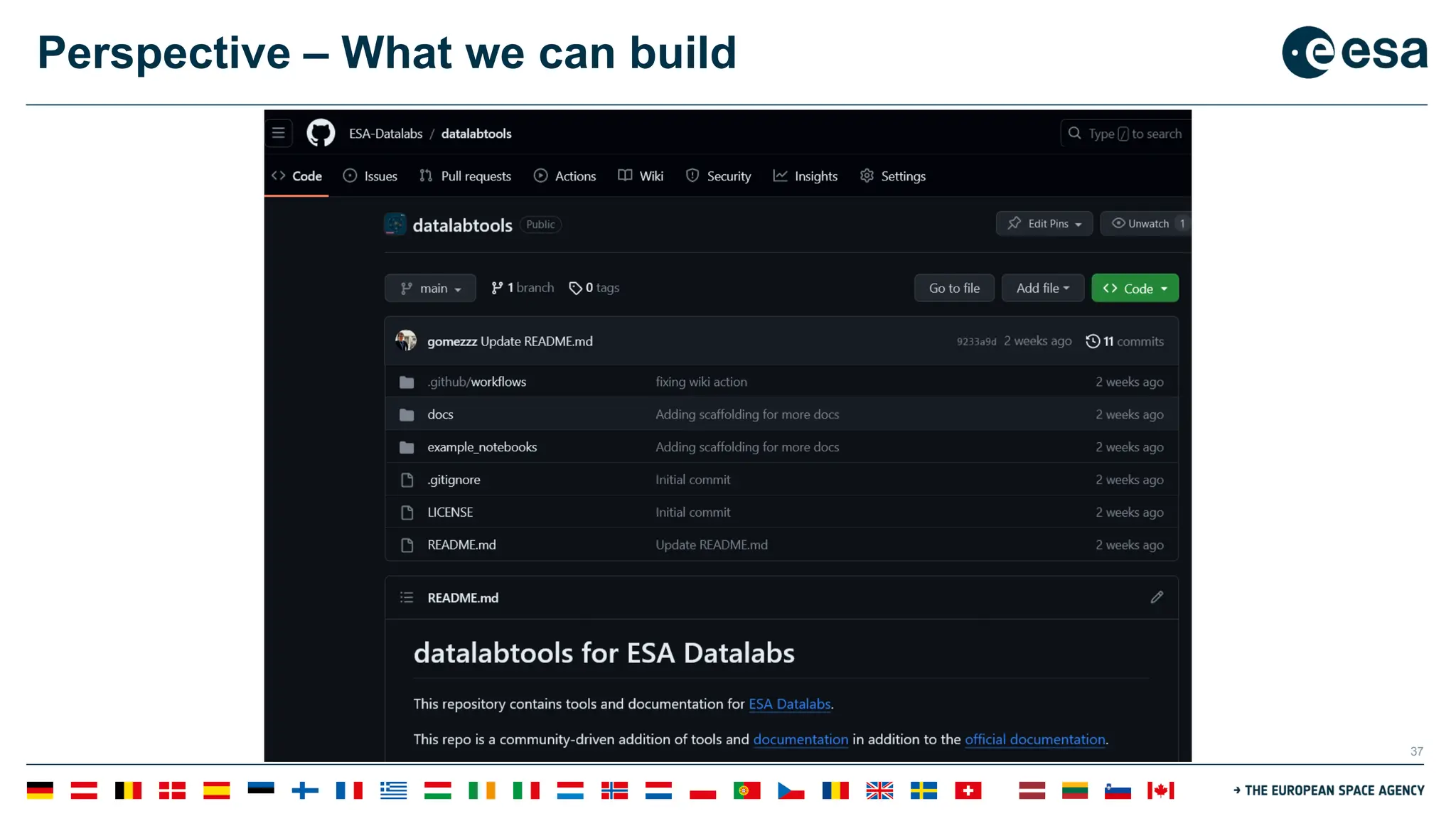 Pablo Gomez - Solving Large-scale Challenges with ESA Datalabs | PPT