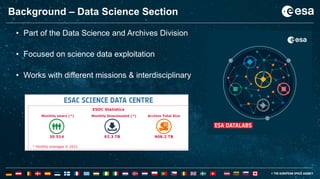 Pablo Gomez - Solving Large-scale Challenges with ESA Datalabs | PPT