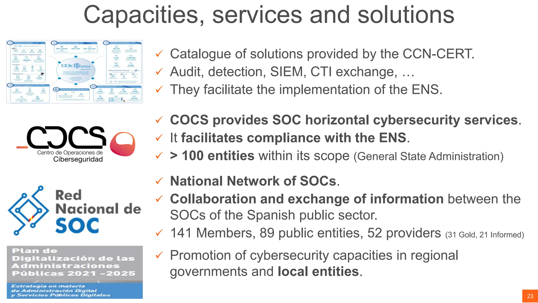 The National Security Framework of Spain | PDF