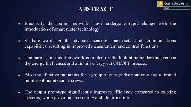 A PROFICIENT SENSOR NETWORK BASED SMART METER MULTI-DEMAND RESPONSE SYSTEM USING IOT | PPTX
