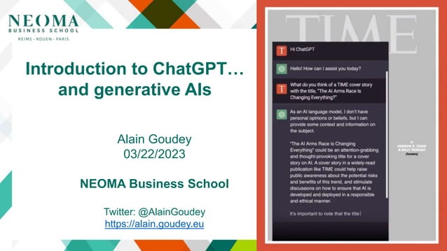 Chat GPT and Generative AI in Higher Education - Empowering Educators ...
