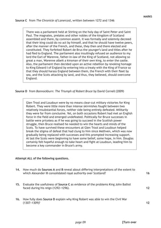 SQA Advanced Higher History exam paper - 2023 | PDF
