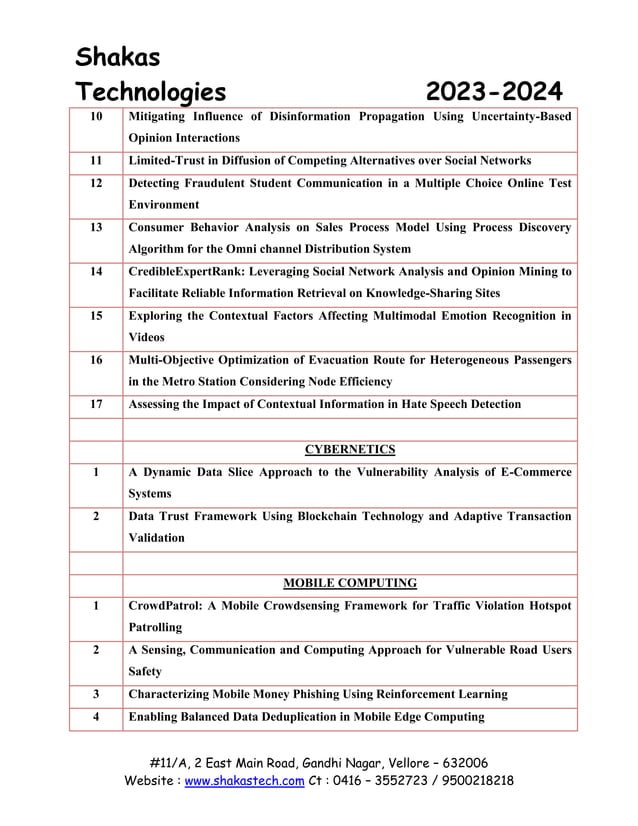 2023 and 2024 Java IEEE Projects List.docx