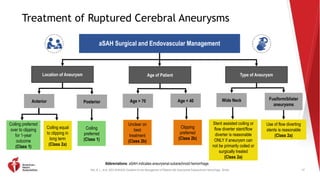 2023 Aneurysmal Subarachnoid Hemorrhage Clinical Update Slides.pptx