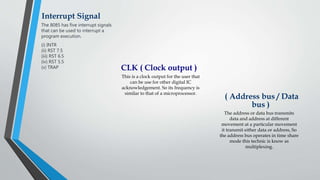 Pin Diagram and block diagram 8085 .pptx