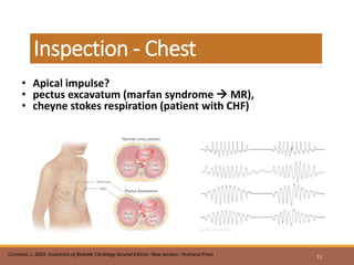 2023 Cardiac Physical Exam basic knowledge | PPTX