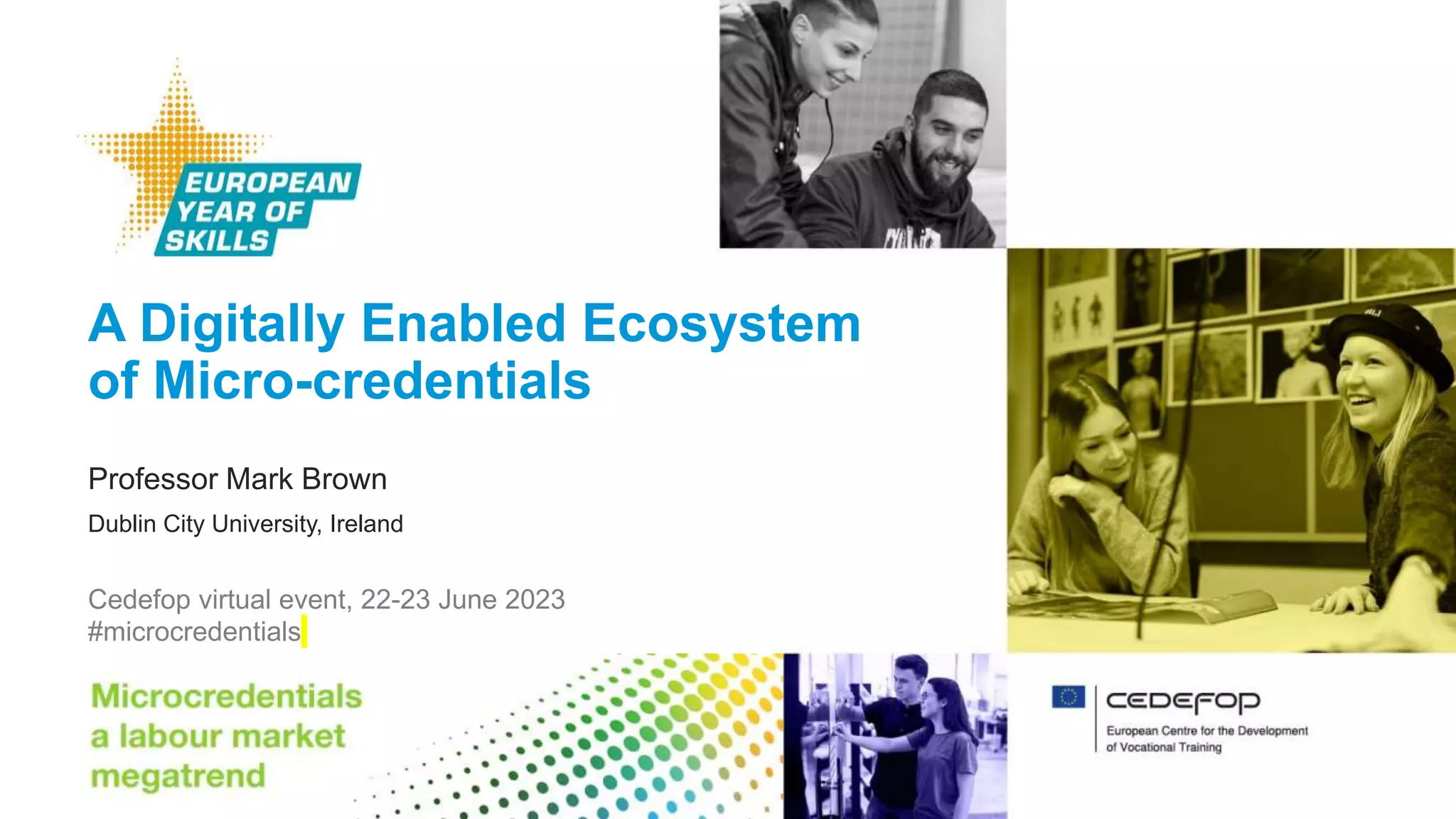 A Digitally Enabled Ecosystem of Micro-credentials: A Complex Ecosystem ...
