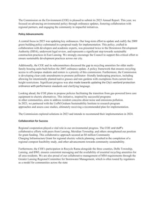 2023 Commission on the Enviornment Annual Report.pdf