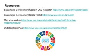 When the SDGs Met the UDCs: Future Proofing Research | PPT