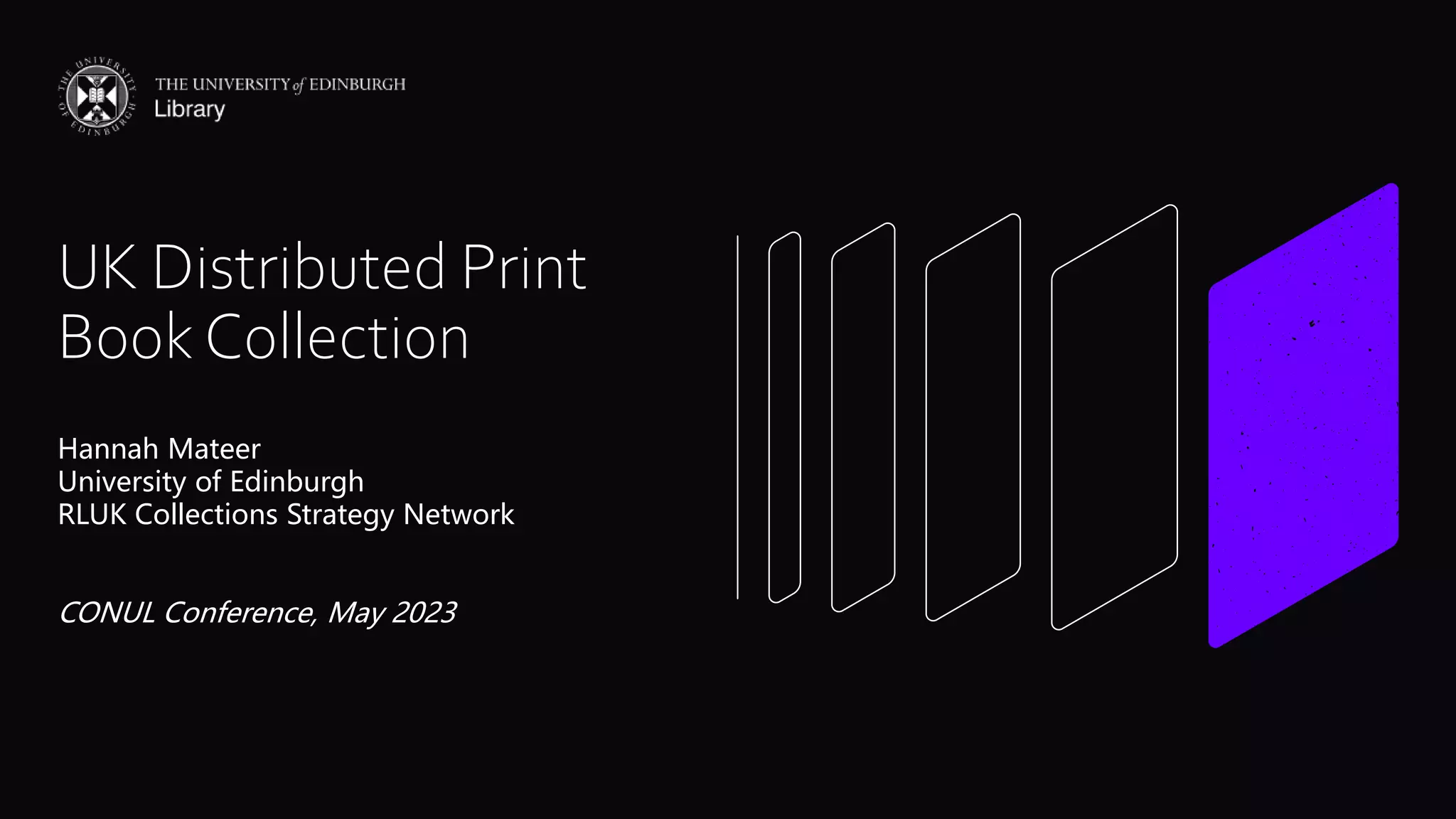 UK Distributed Print Book Collection | PPTX