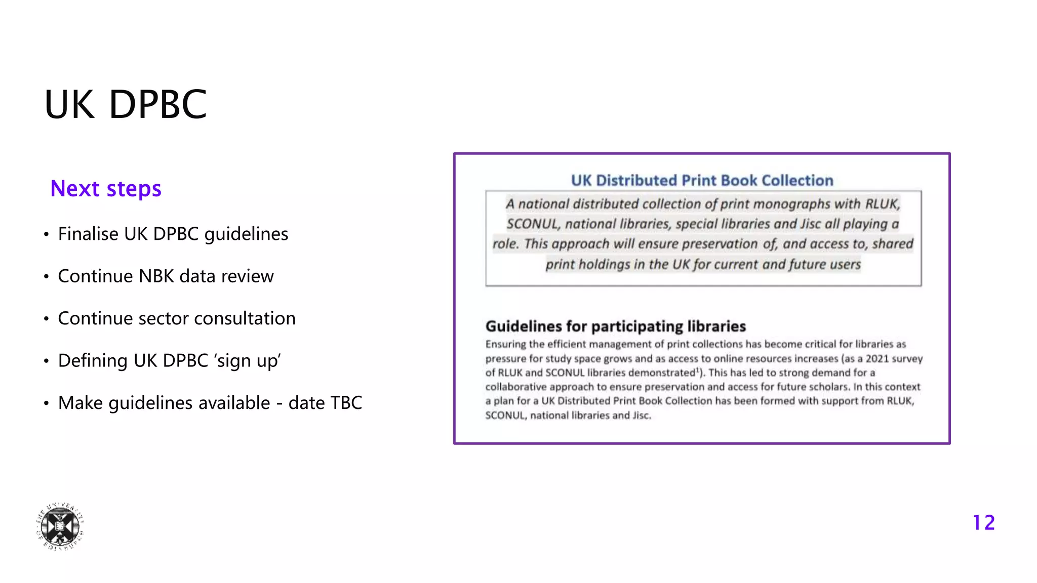 UK Distributed Print Book Collection | PPTX