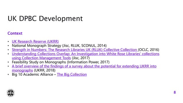 UK Distributed Print Book Collection | PPTX