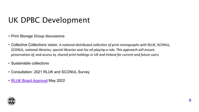 UK Distributed Print Book Collection | PPTX