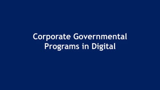 2023 DIGITAL FLAGSHIPS IN GOVERNANCE BY DOCTORATE MAIDA LYNN N. JAGUIT ...