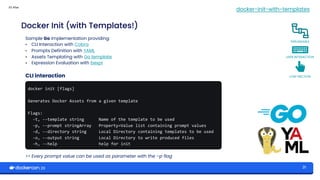 Before & After Docker Init | PPT