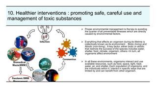 Environment and community health educaiton | PPTX
