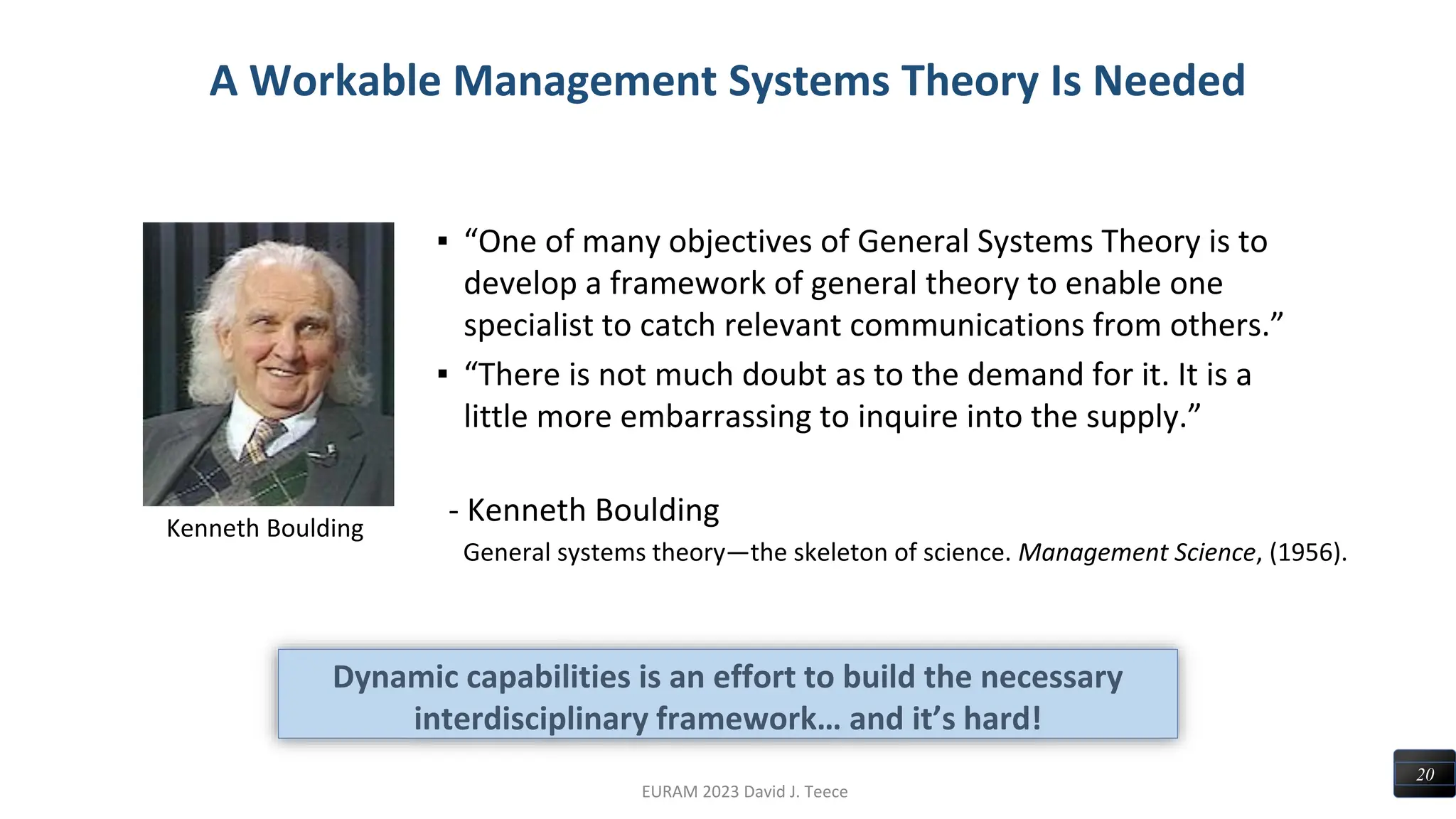 Dynamic Capabilities for a Sustainable Future | PDF