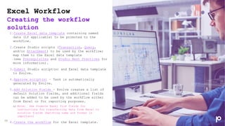 Automate Evolve Training: Excel Workflow for Automatic Routing | PPTX