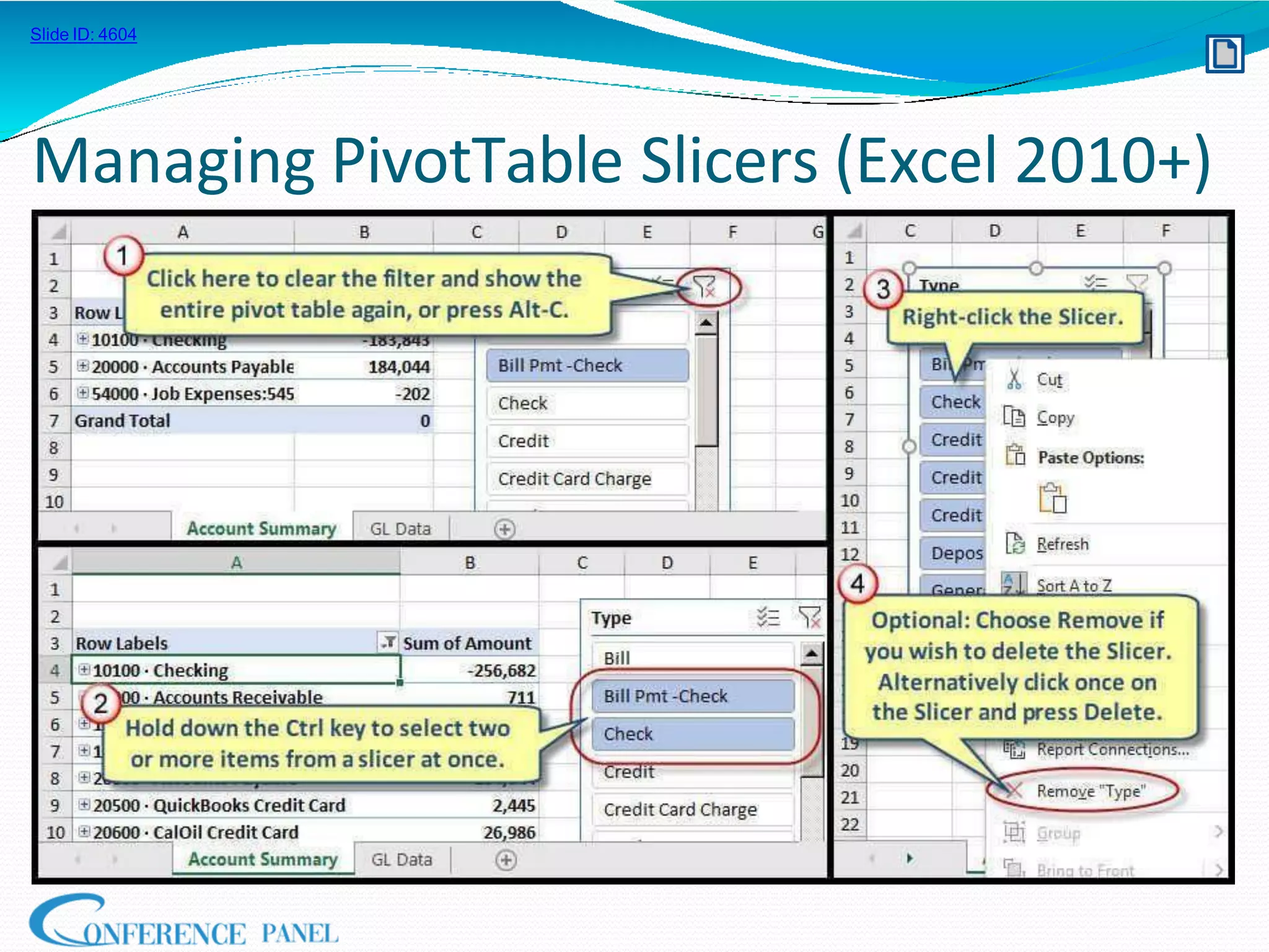 2023 Advanced Formulas for Financial Reporting in Excel | PPT