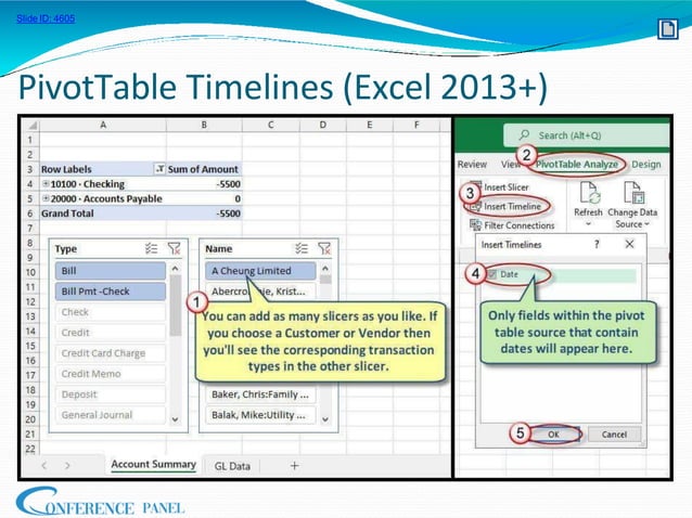 2023 Advanced Formulas for Financial Reporting in Excel | PPT