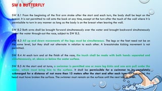 2023 FINA rules and regulations PP presentation | PPT