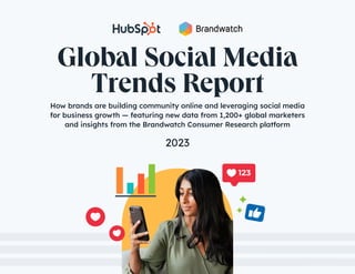 Global Social Media Trends Report 2023 terbaru | PPT