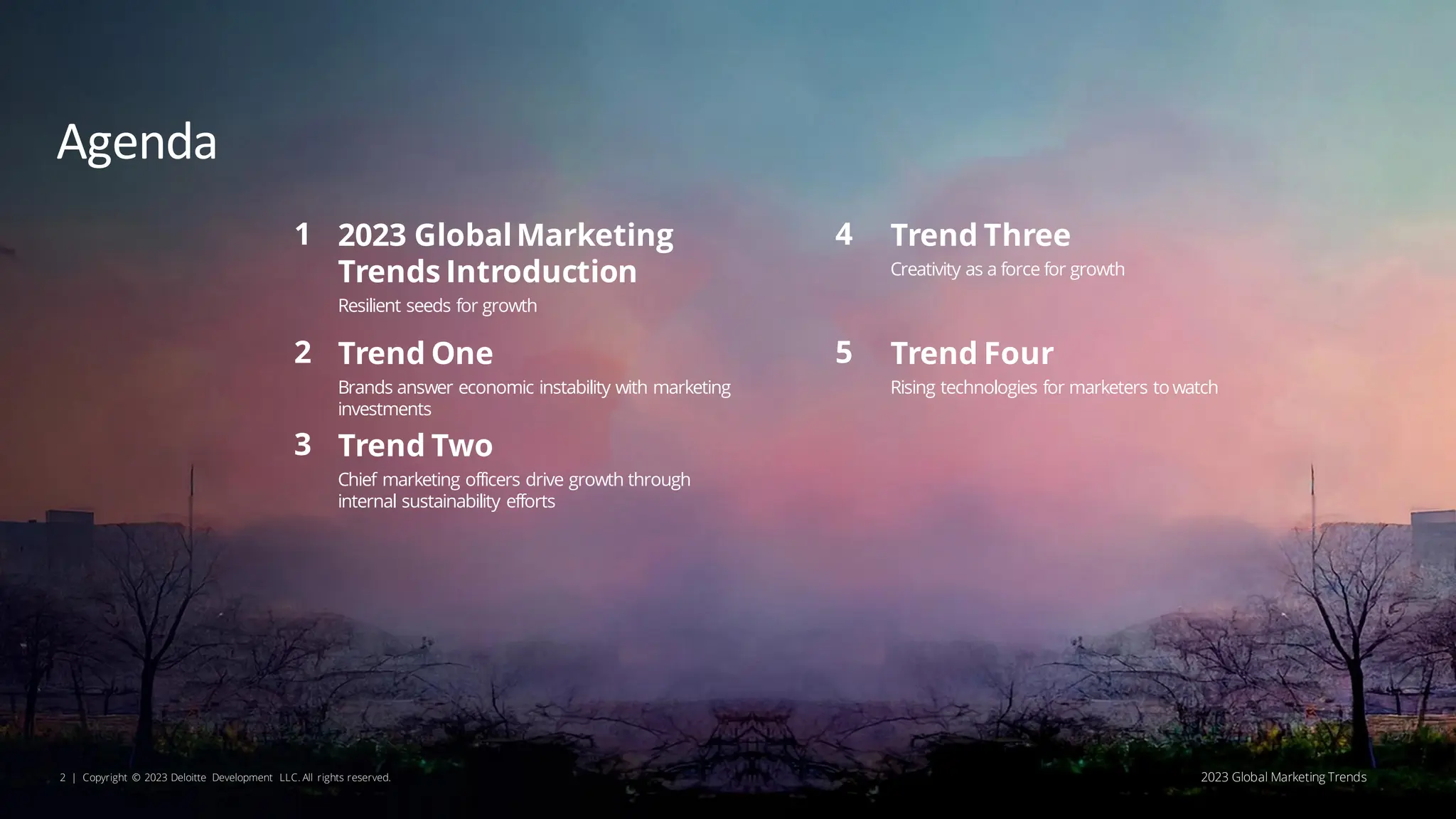 Deloitte 2023 Global marketing trends- Seeds for growth | PDF