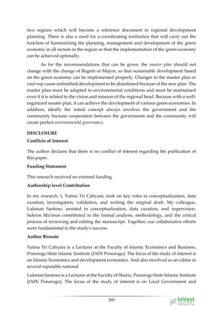 BUDGETING FROM AN ISLAMIC GREEN ECONOMY PERSPECTIVE IN LOCAL DEVELOPMENT | PDF