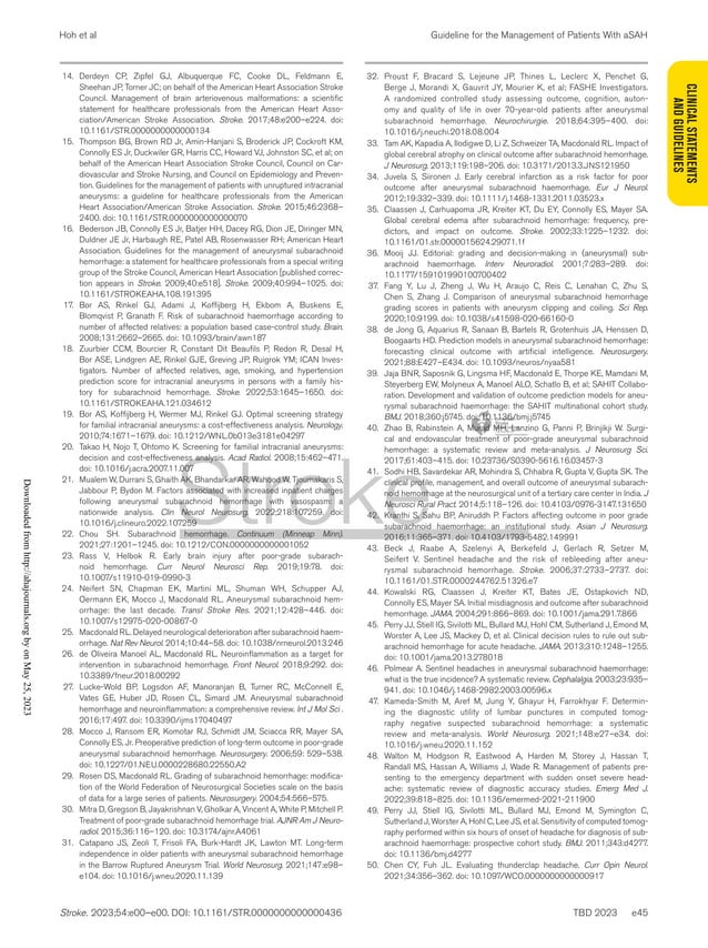 2023_Guideline_for_the_Management_of_Patients_With_Aneurysmal_Subarachnoid.pdf | Heart and ...
