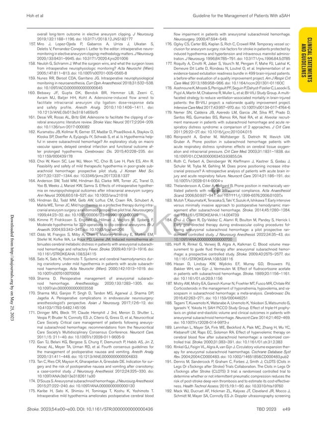 2023_Guideline_for_the_Management_of_Patients_With_Aneurysmal_Subarachnoid.pdf | Heart and ...