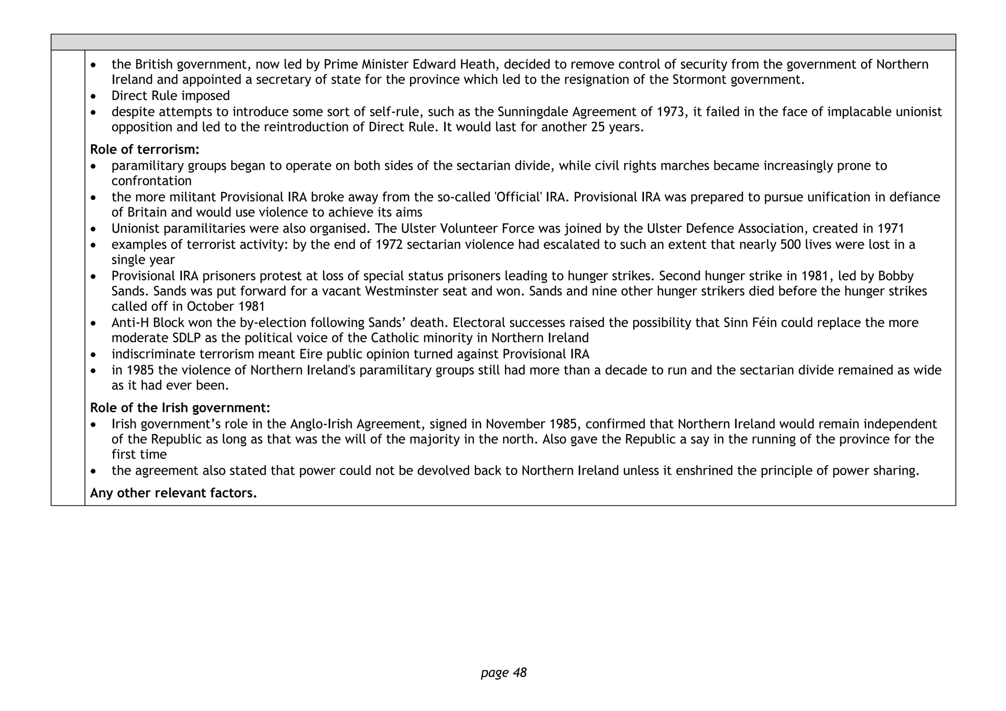 SQA Higher History exam (paper 1) - 2023 (marking instructions) | PDF