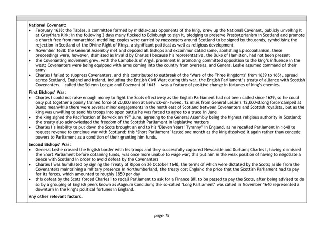 SQA Higher History exam (paper 1) - 2023 (marking instructions) | PDF ...